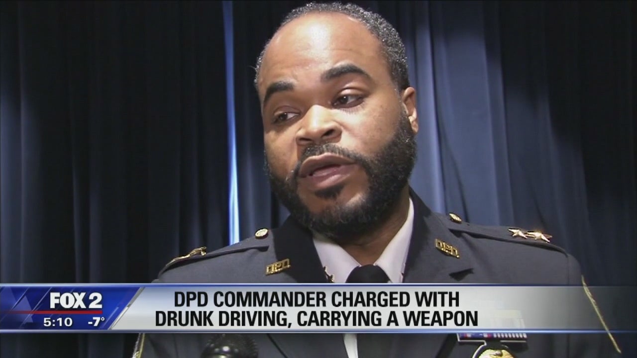 Detroit Police Commander charged with drunk driving, carrying a weapon ...