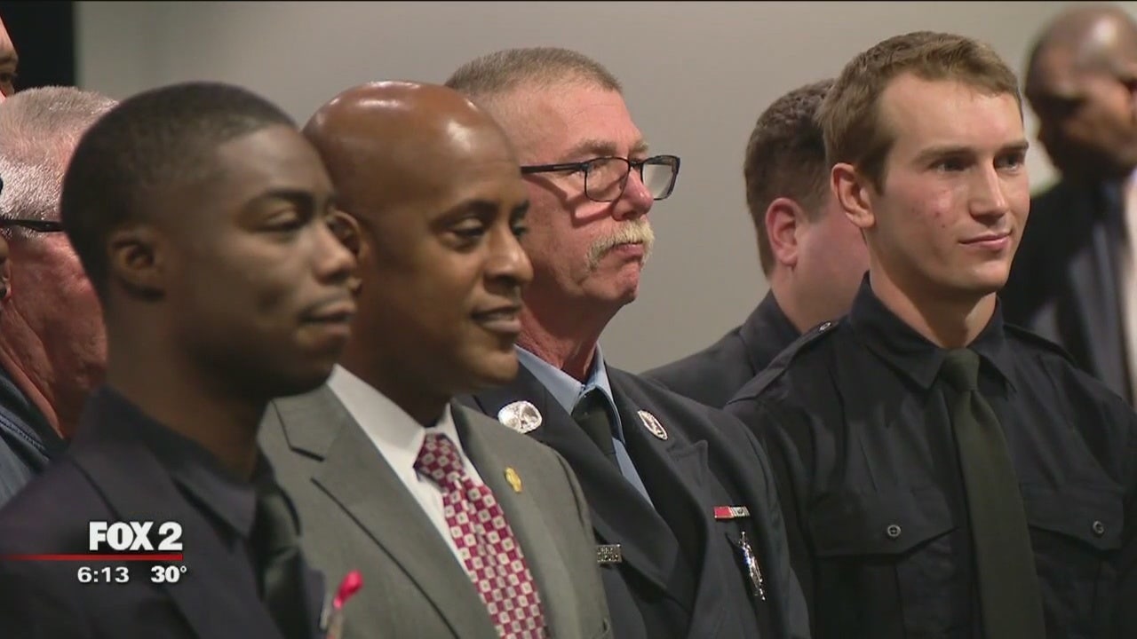 Detroit emergency responders honored for life-saving efforts Detroit emergency responders honored for life-saving efforts
