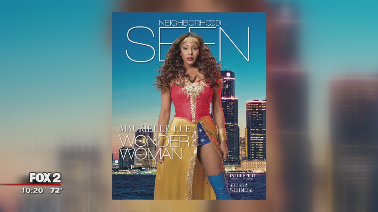FOX 2's Maurielle Lue on October cover of Neighborhood SEEN Magazine ...