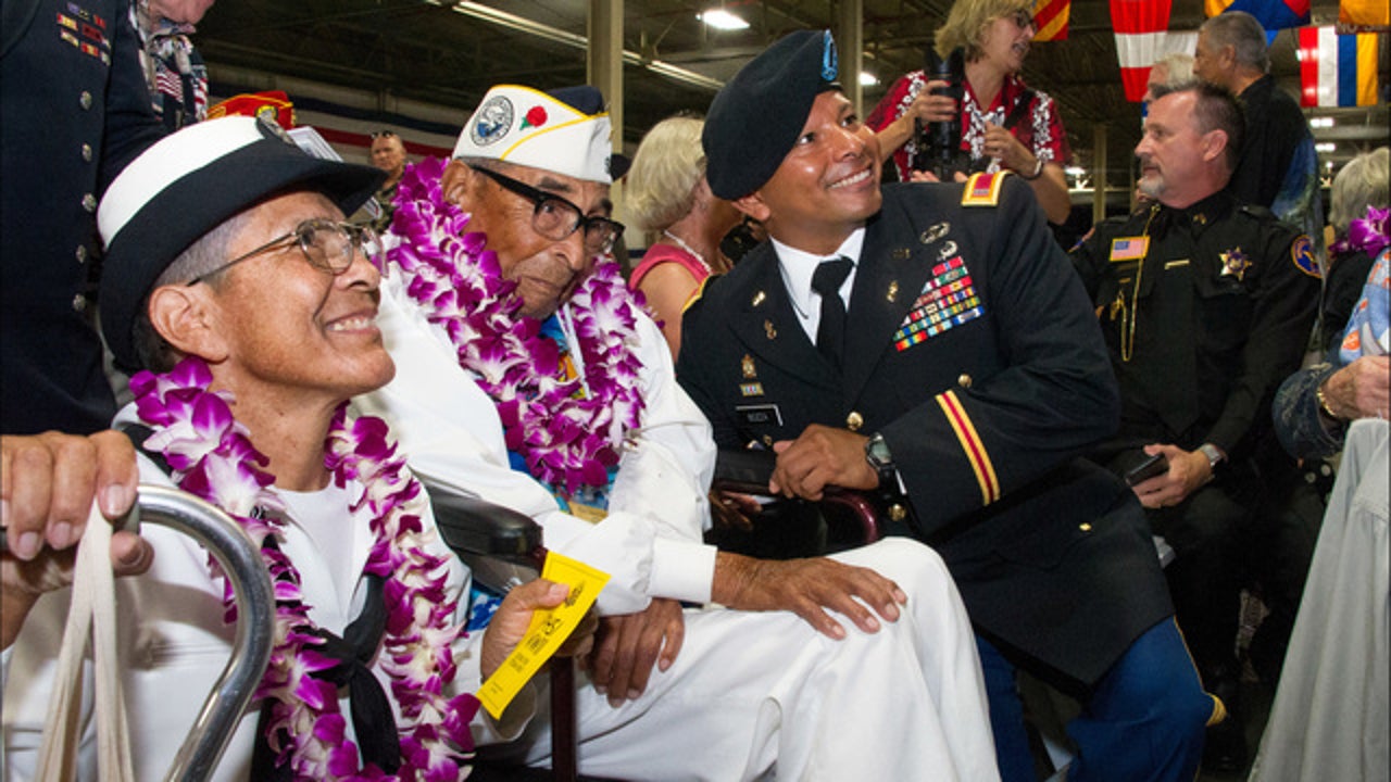 Ray Chavez, oldest US military survivor of Pearl Harbor dies at age 106 ...