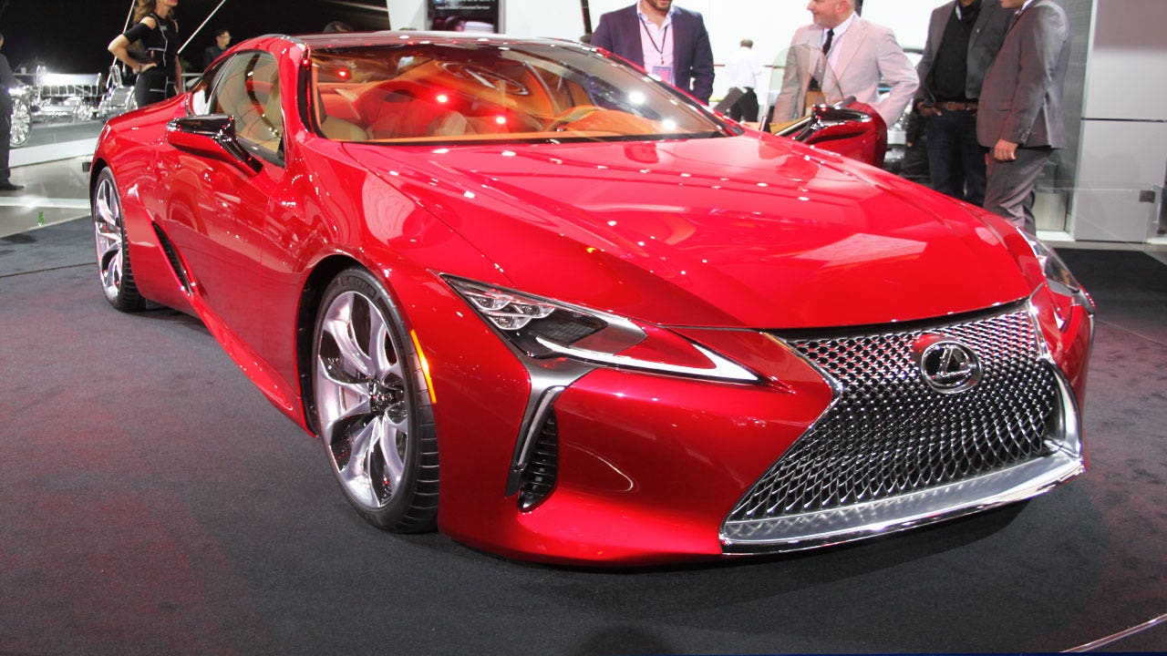 Meet the showstopping Lexus LC500