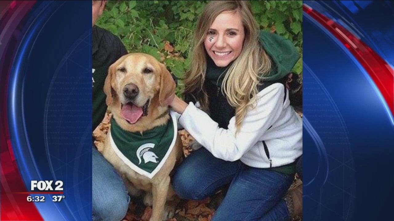 MSU says goodbye to beloved halftime entertainer Zeke the Wonder Dog