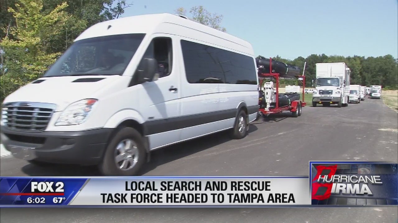 Michigan Task Force heads to Florida | FOX 2 Detroit