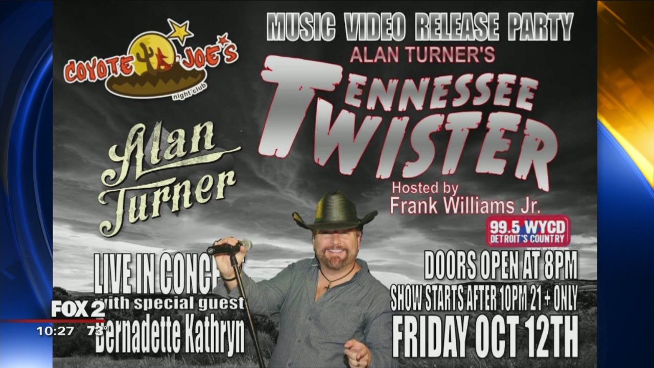 Michigan-based Alan Turner releases new song 'Tennessee Twister'