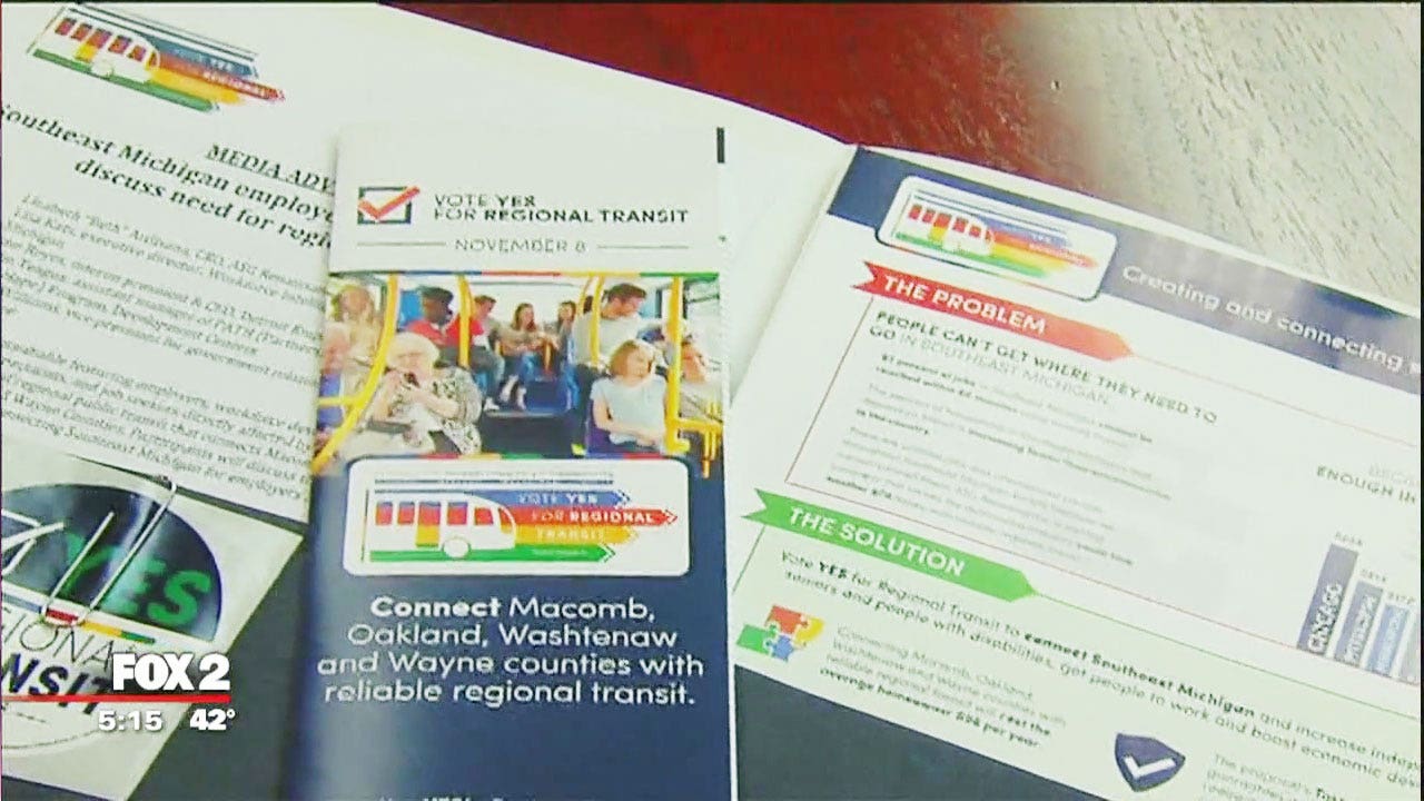 Major RTA transit millage on the ballot Nov. 8 | FOX 2 Detroit