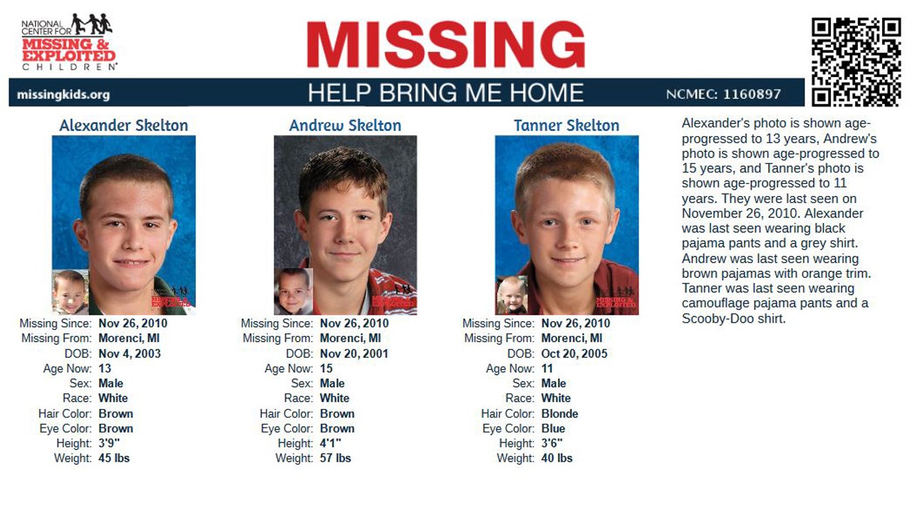 Missing for 6 years, here's what Skelton brothers may look like now ...