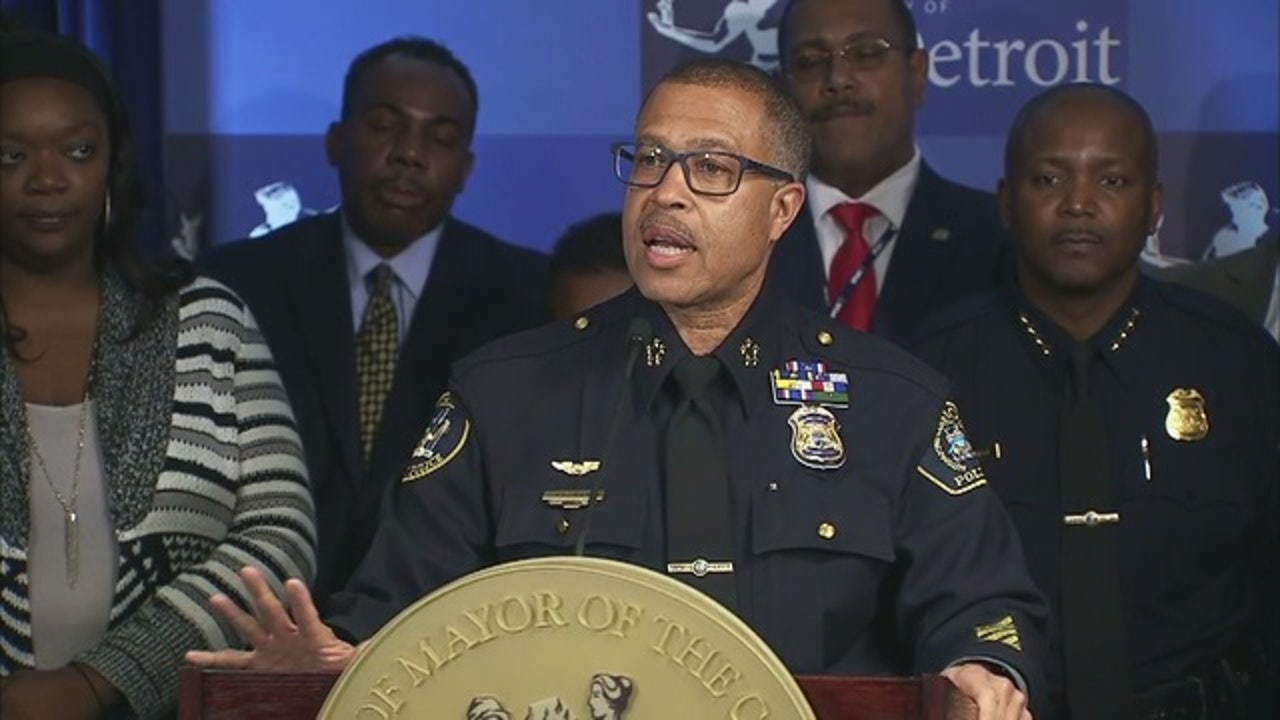Chief Craig's press conference on Detroit's crime stats