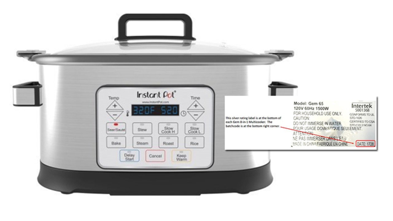 Instant Pot model recalled after fire hazard reports | FOX 2 Detroit