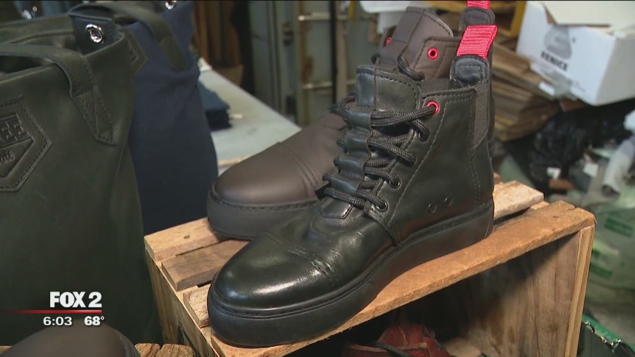 Pingree Detroit manufactures first sneakers in city's history | FOX 2 ...
