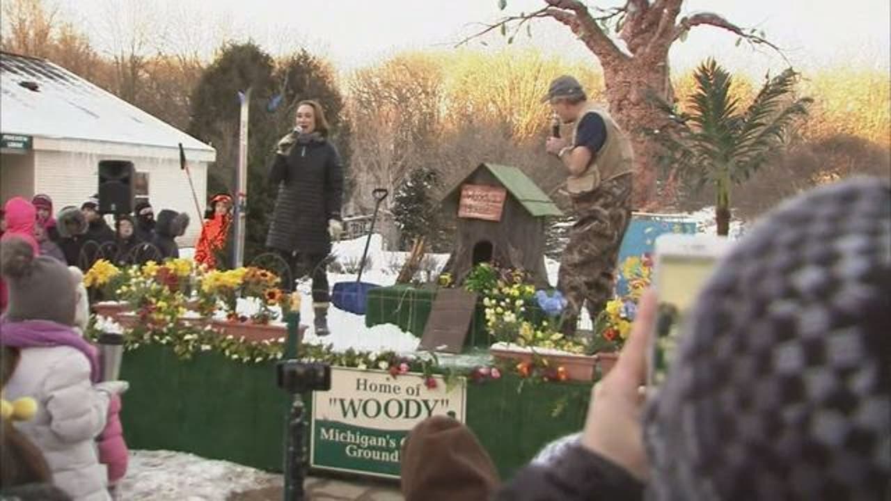 Michigan's Woody the Woodchuck predicts 6 more weeks of winter, too ...