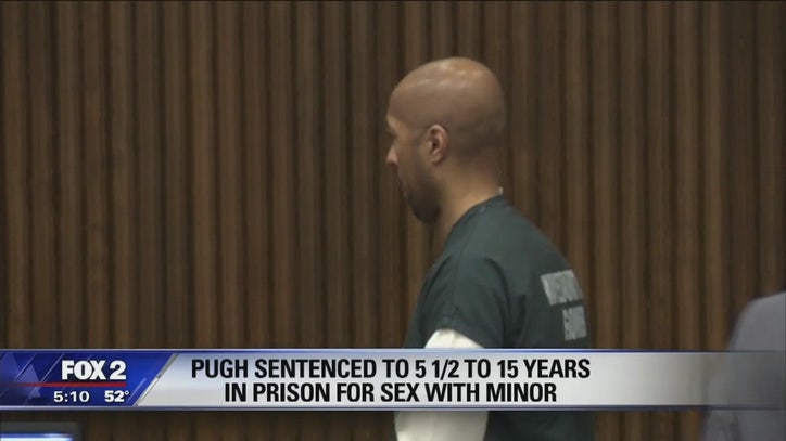 Charles Pugh sentenced to 5-15 years, apologizes to victim | FOX 2 Detroit