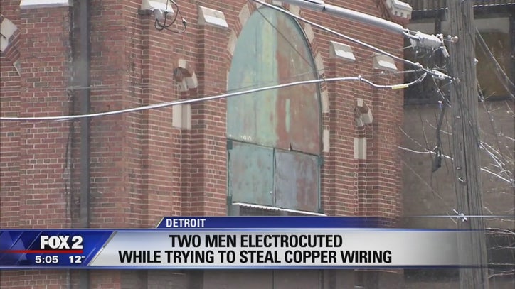 Men electrocuted with 24K volts trying to steal copper wire | FOX 2 Detroit