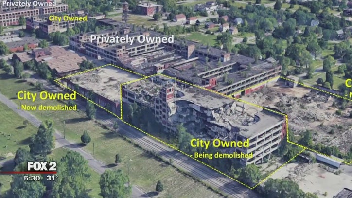 The Packard Plant demolition is in full swing | FOX 2 Detroit