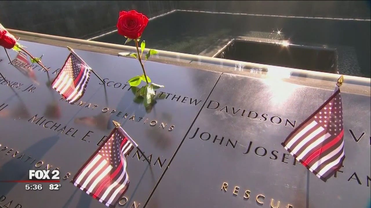 Michigan first responders honored, memorialized on 9/11 | FOX 2 Detroit
