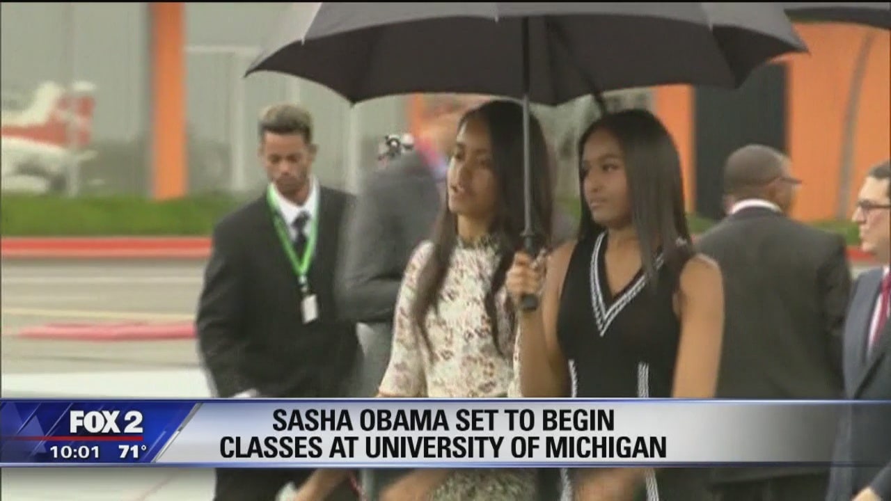 Sasha Obama Set To Begin Classes At University Of Michigan