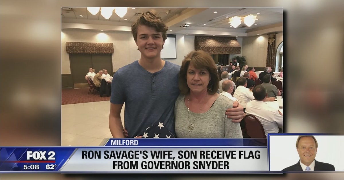 Ron Savage honored by governor in special ceremony | FOX 2 Detroit