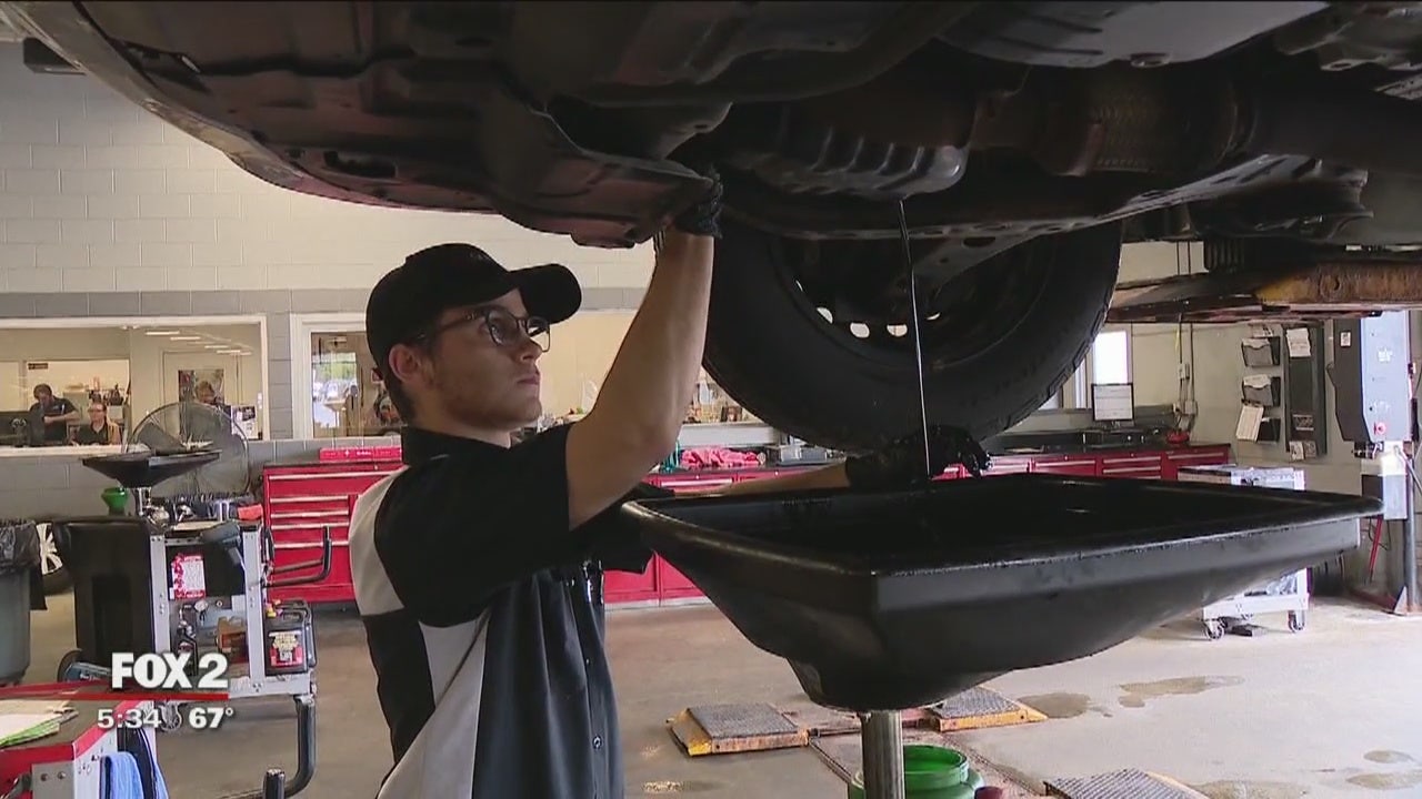 "I like to hear that," Troy dealership's youngest employee is a 17-year ...