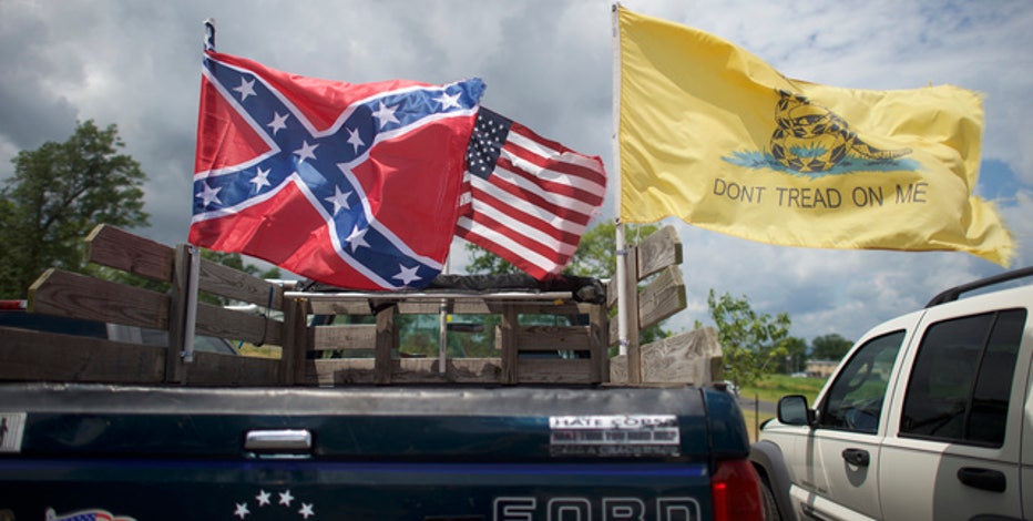 Confederate Flag Lifted Trucks