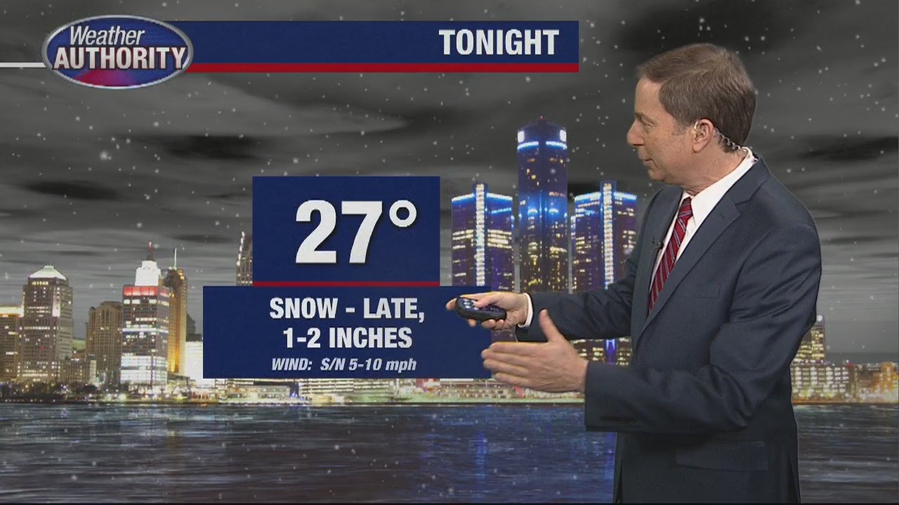 Snow on the way tonight into Thursday morning | FOX 2 Detroit