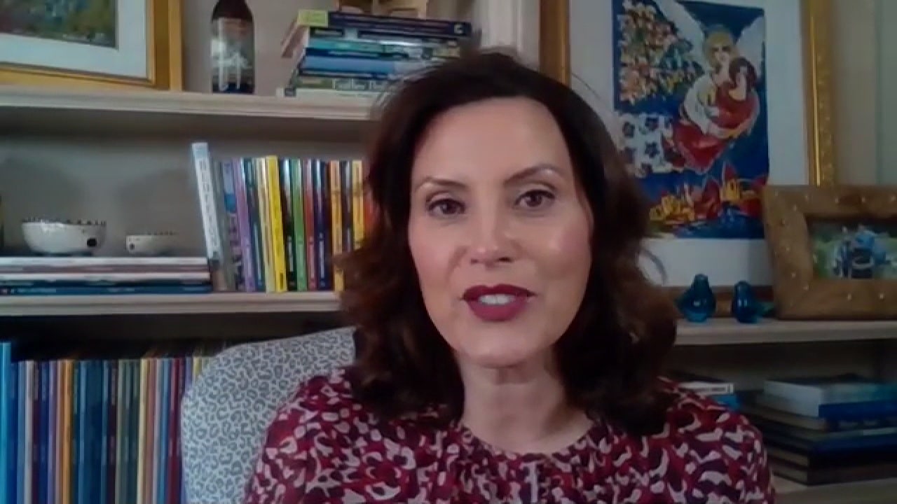 Gov. Whitmer says she's focused on trying to flatten to the curve in ...