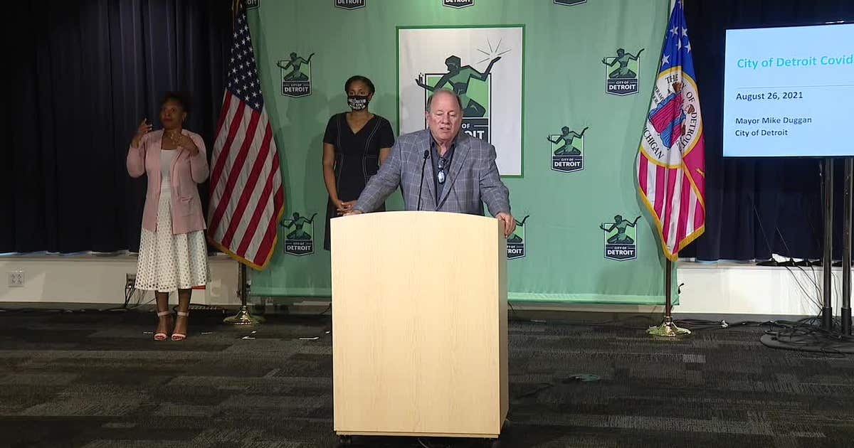 Detroit Mayor Mike Duggan gives final press conference before leaving ...