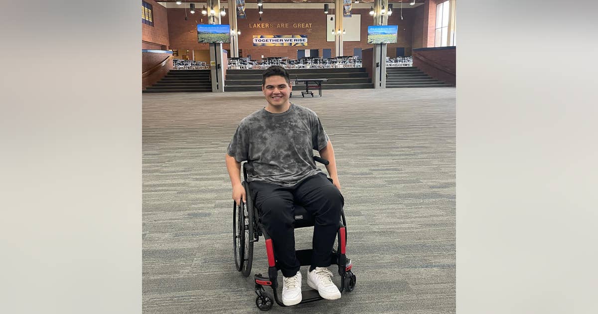 Ski accident left teen paralyzed. His remarkable attitude leaves hope ...