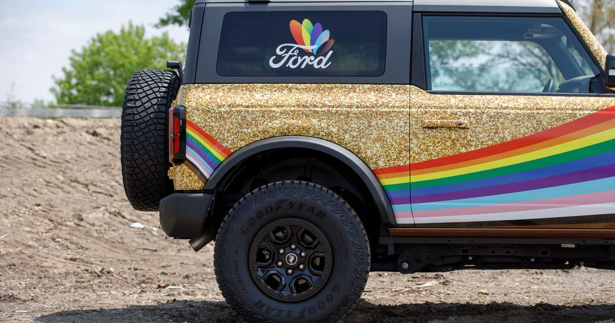Ford rolls out Pride Bronco ahead of Motor City Pride Parade | FOX 2 ...