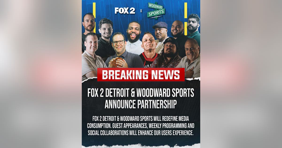 FOX 2 Detroit announces partnership with Woodward Sports Network | FOX ...