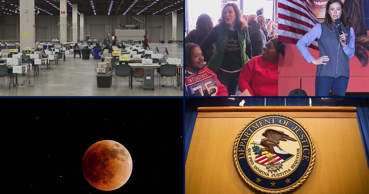 Polls open in Michigan • DOJ monitoring elections in 5 cities • What a ...