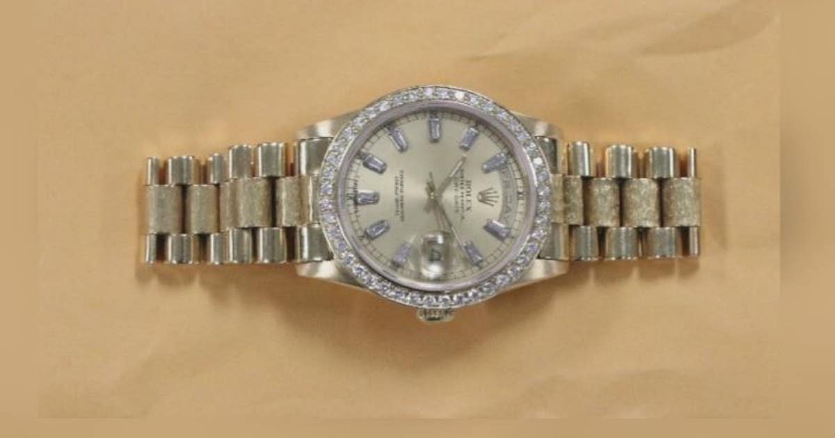 Custom $20K Rolex recovered by Southfield police after arrest in ...