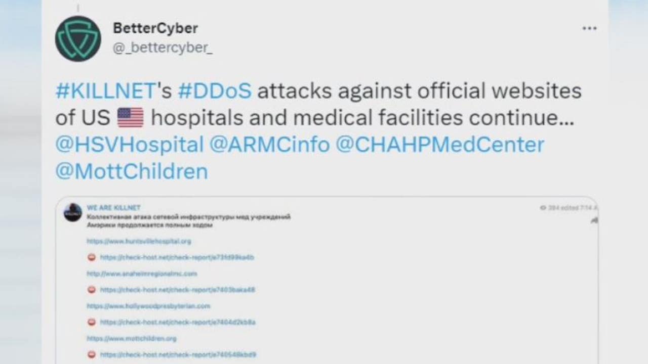 Cyberattack By Russian Hackers Targets U M Health But System Says