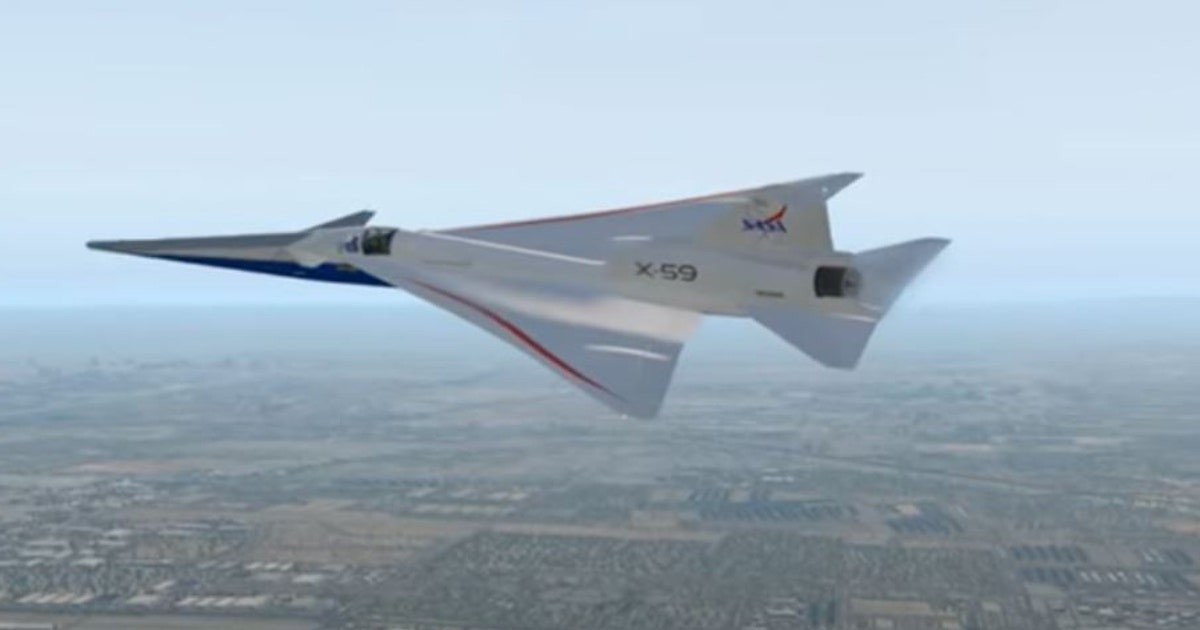 NASA to reveal super quiet X-59 supersonic jet | FOX 2 Detroit