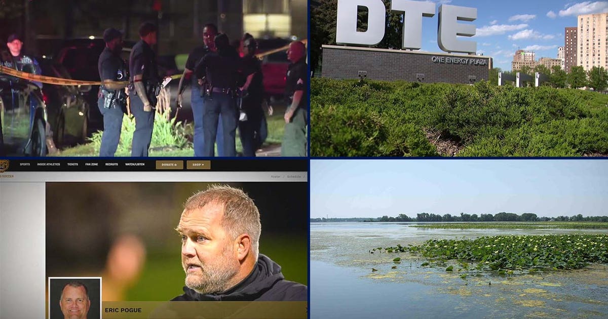 Manhunt after 4 shot at Detroit park • Ex-employee sues DTE • OU coach ...
