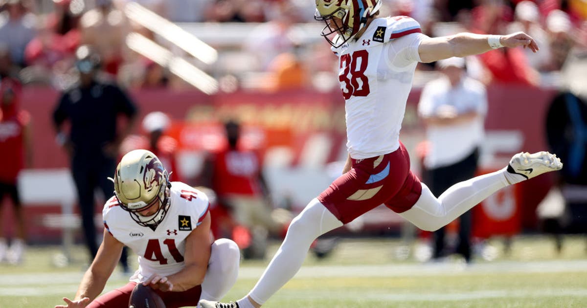 Lions sign All-UFL kicker Jake Bates from Michigan Panthers to 2-year ...