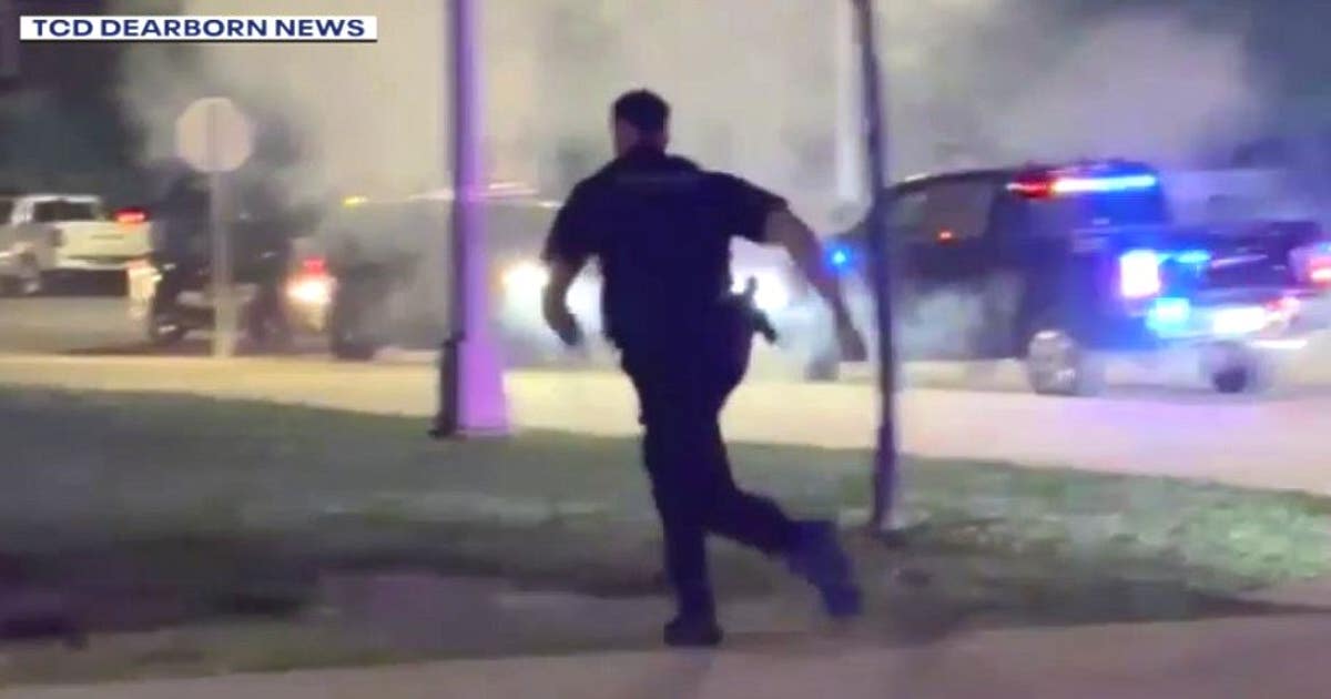 Dearborn police officers injured after M-80 firework thrown at them ...