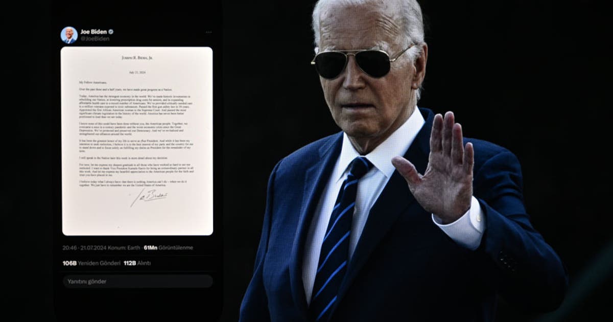 Biden aides learned of his withdrawal by tweet - report says | FOX 5 ...