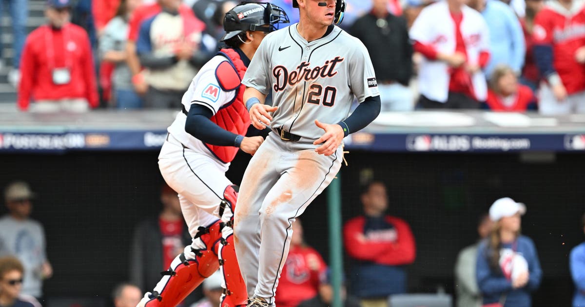 Tigers lose to Guardians 7-3 ending playoff run in Game 5 of ALDS | FOX ...