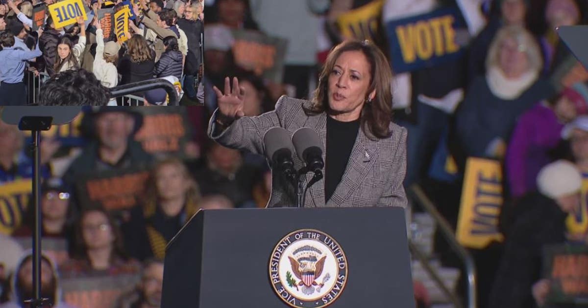 Kamala Harris to Ann Abor crowd's Gaza war protesters: 'I hear you ...