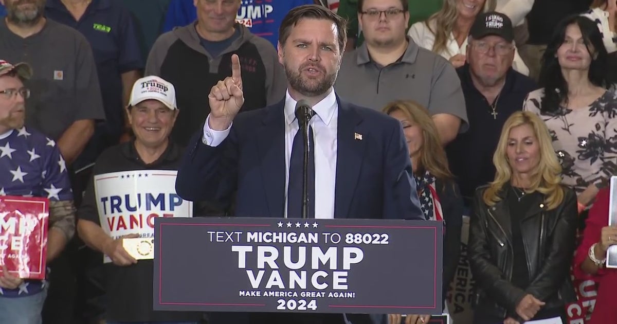 JD Vance stumps in Michigan for campaign event in Auburn Hills | FOX 2 ...
