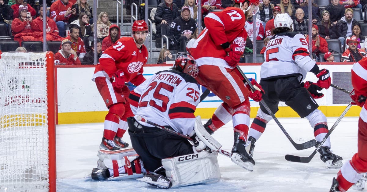 Devils score 3 power-play goals vs. Red Wings’ NHL-worst penalty kill ...