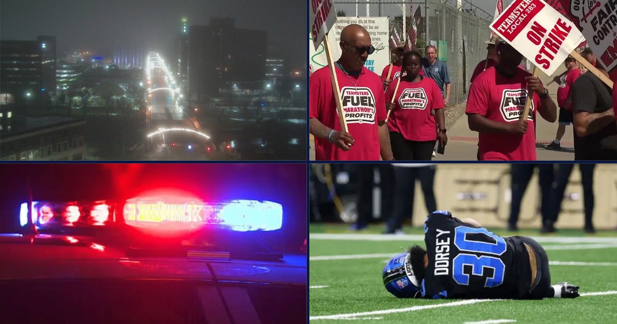 Dense Fog Advisory • Detroit Marathon refinery strike ends • Crews ...