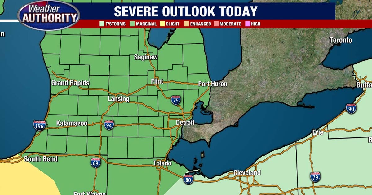 Metro Detroit weather: Warmest day of the year comes with chance for ...