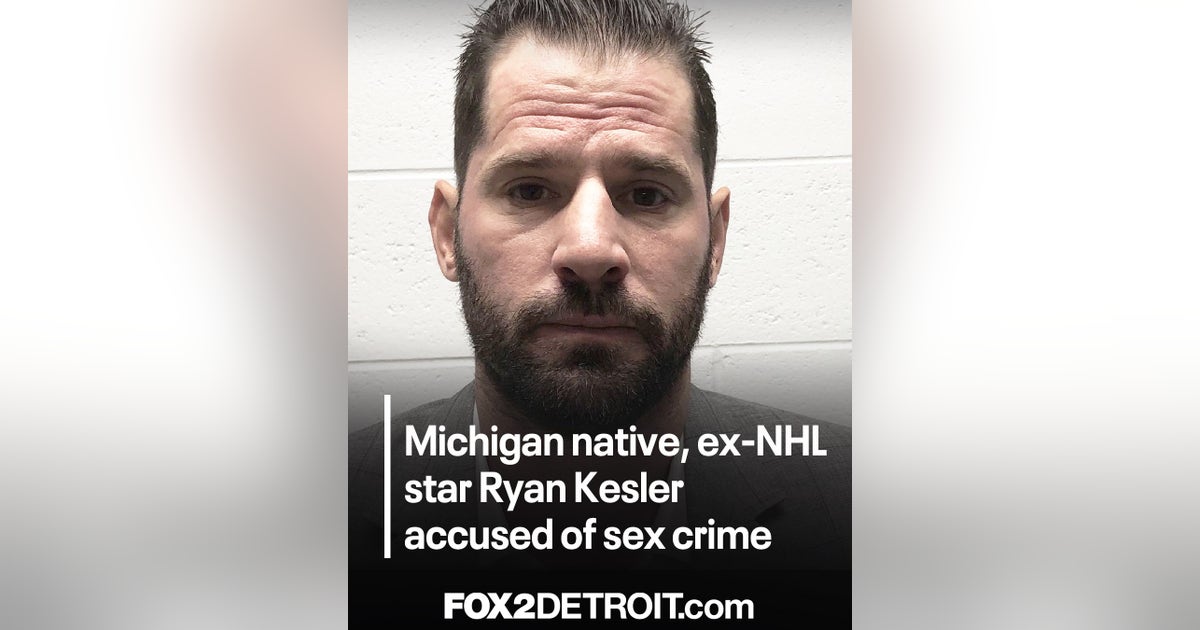 Michigan Native Former Nhl Star Ryan Kesler Accused Of Criminal Sexual