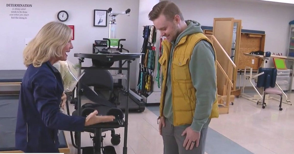 Paralyzed Metro Detroit man regains ability to walk | FOX 2 Detroit