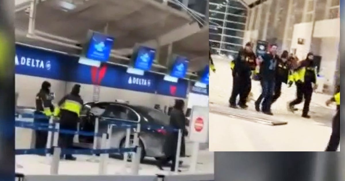 Car crash into Metro Airport terminal raises security concerns | FOX 2 ...