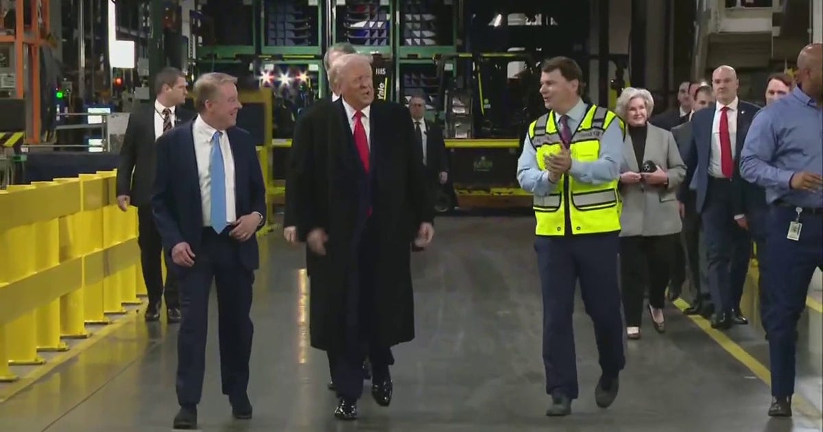 Trump visits Ford F-150 plant, touting Big 3 comeback: 'I want cars ...
