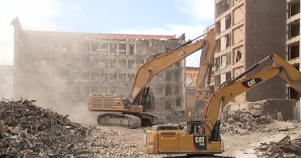Wayne County Jail demolition underway: Officials tout Detroit economic ...