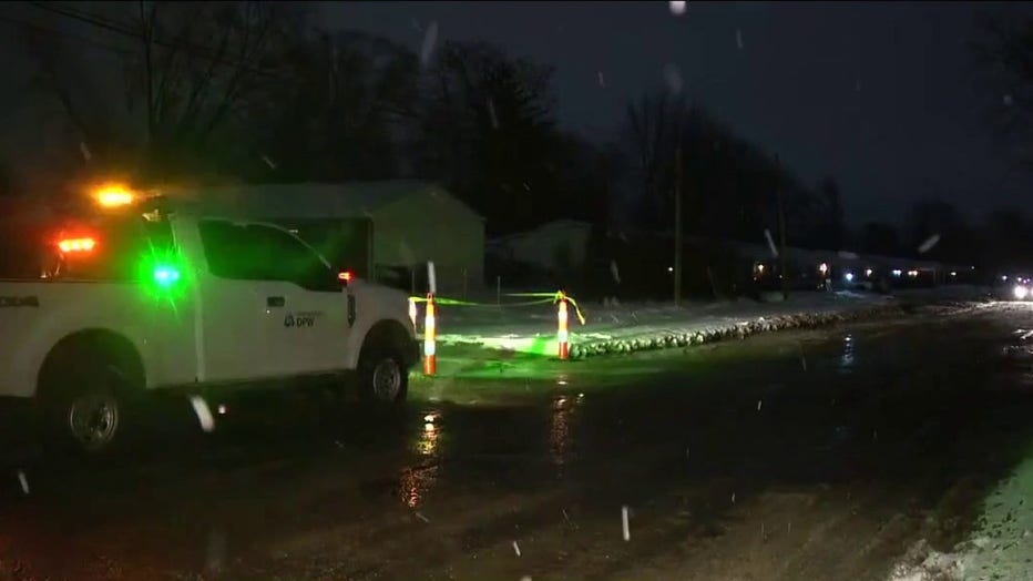 Sterling Heights water main break leaves several dozen homes without ...