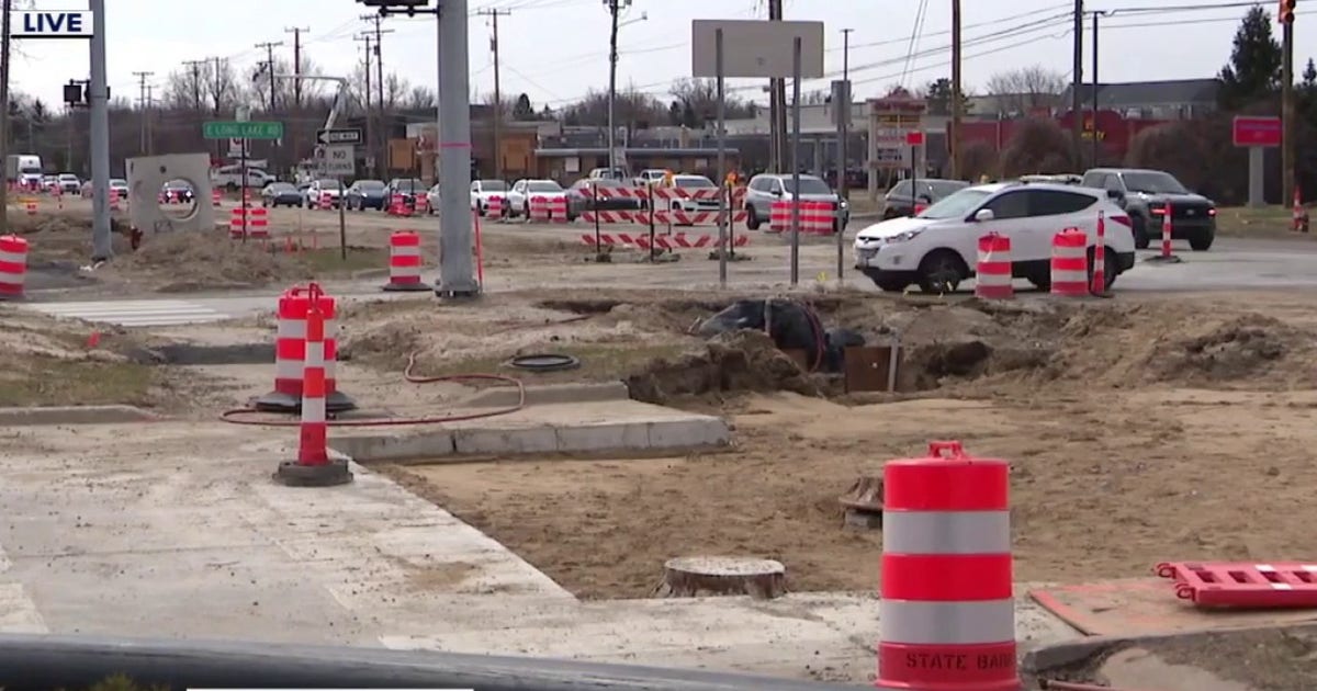 Rochester Road construction has business owners livid, drivers ...
