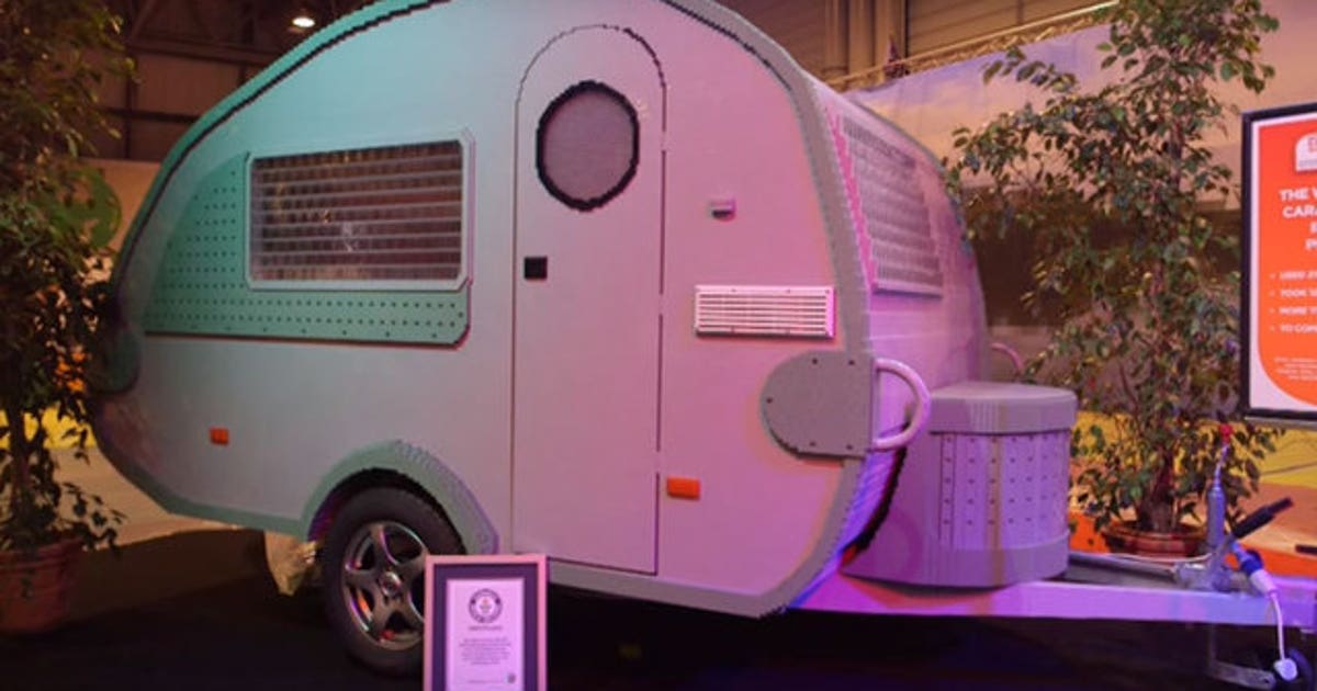 Full-size, functional caravan made of LEGOs sets Guinness record | FOX ...